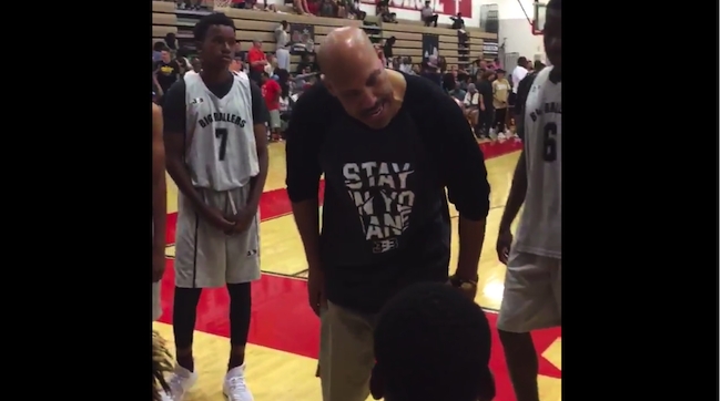 LaVar Ball Yelled At His AAU Team During Halftime Of A Blowout Loss