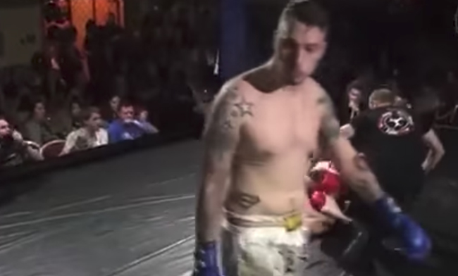 A Fighter Ironically Gets Walk-Off Win When His Opponent Breaks A Leg