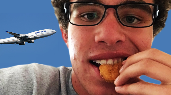 UNITED: Airline Wants To Win Favor By Giving Nuggs Guy Free Flight
