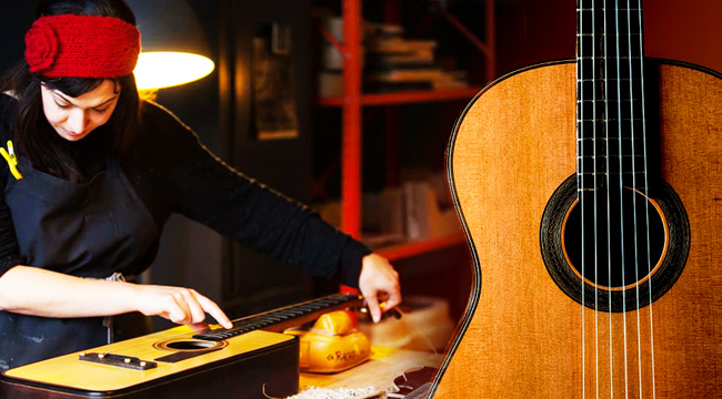 Rachel Rosenkrantz Makes Beautiful Handmade Guitars To Order