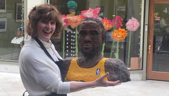 50 Questions About The LeBron Statue Made Of Lint At The NBA Finals