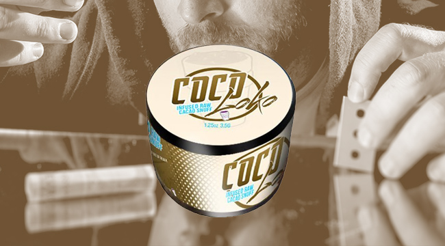 Apparently, snortable chocolate is a thing