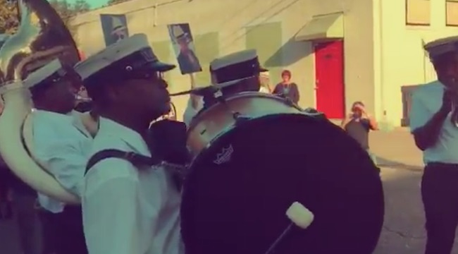 Watch New Orleans Give Dave Rosser The Jazz Funeral He Deserves
