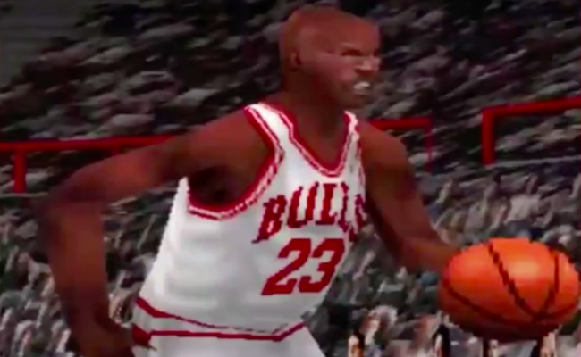 Watch Video Game Michael Jordan Transform Right Before Your Eyes