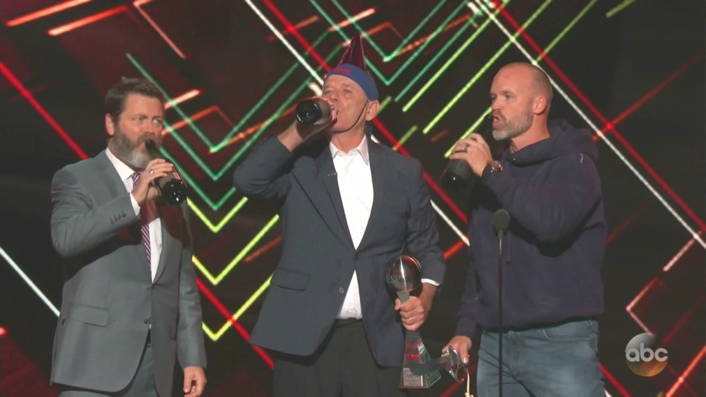 Bill Murray Accepted The Chicago Cubs' ESPY For Best Moment