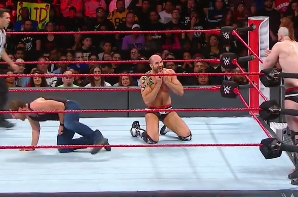 Cesaro Got His Teeth Horribly Busted At WWE No Mercy