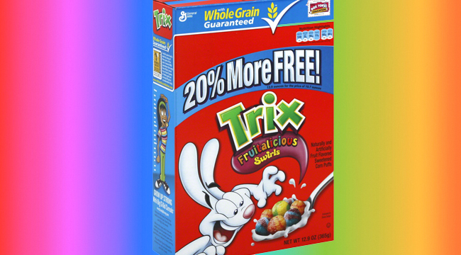 General Mills Brings Back Classic Trix With Artificial Additives