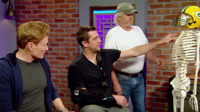 Conan And Aaron Rodgers 'Clueless Gamer': 'Assassin's Creed: Origins'