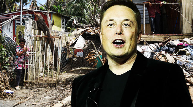 Elon Musk Offers To Rebuild Puerto Rico's Whole Power Grid With Solar