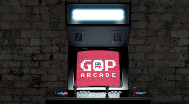 The GOP Arcade Uses Gaming To Make A Point