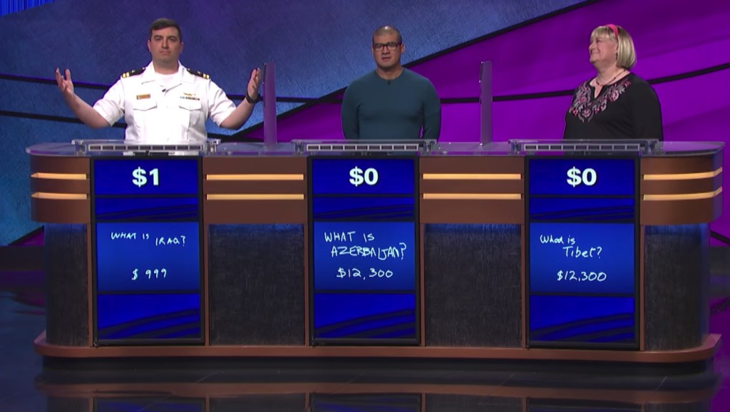 Someone Won 'Jeopardy!' With One Dollar For The Second Time In History