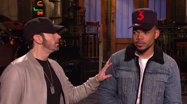 Chance The Rapper And Eminem's 'SNL' Promos Pitch Some New Names