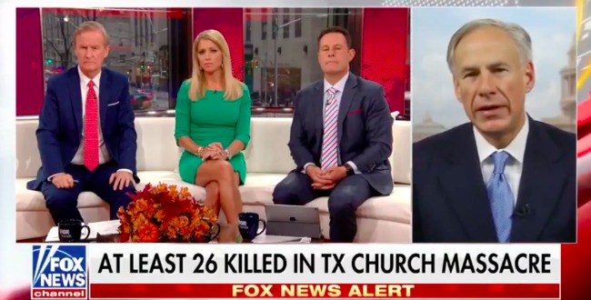 A Fox News Host Suggested That Church Is A Good Place To Get Shot