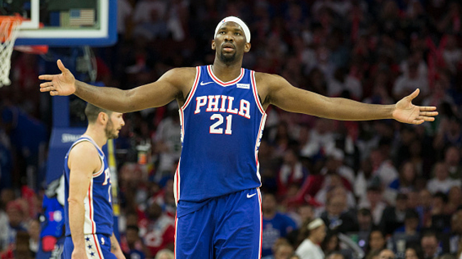 Bask In The Glory Of This Incredible Joel Embiid Block-Dunk Sequence