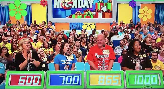 A 'Price Is Right' Contestant Ran On Stage After Losing A Pricing Game
