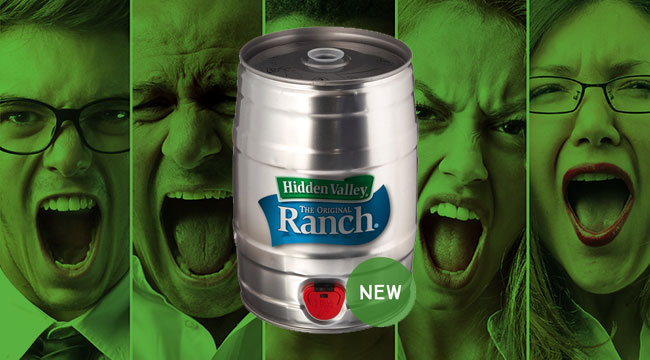 Hidden Valley Is Selling A 'Ranch Keg' And People Can't Handle It