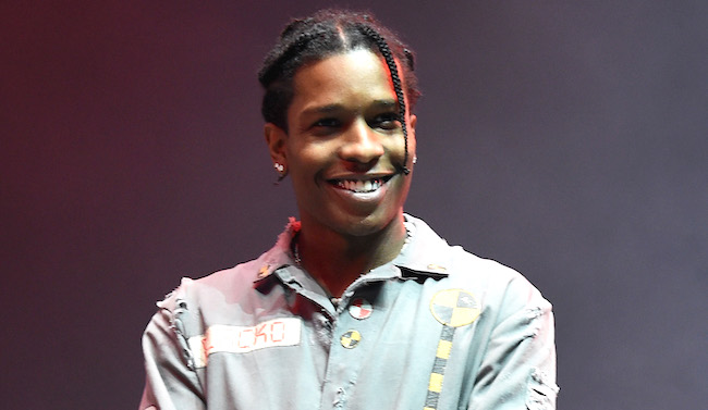 ASAP Rocky Makes Fighting Fans Hug On Stage At His Show