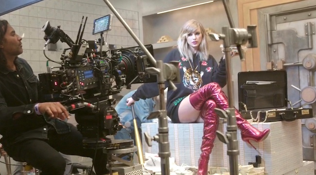 Taylor Swift Shares Behind The Scenes Clips Of Her Viral Music Videos
