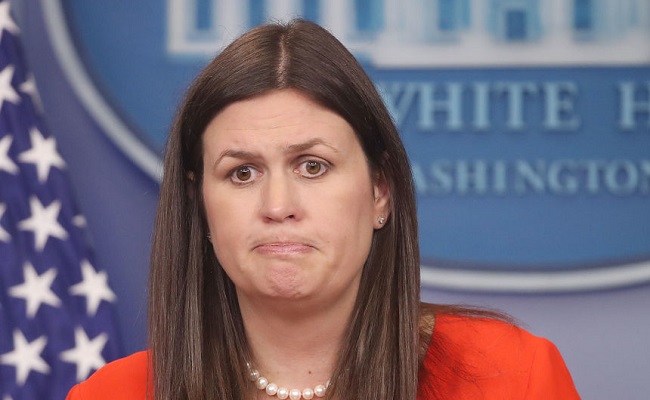 Sarah Sanders Calls Lack Of Alton Sterling Charges 'Local Matters'