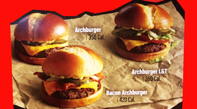 McDonald's Steps Up Its Game With The New Archburger