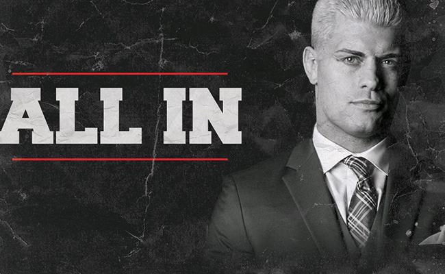 Cody Rhodes Has Announced The Date And Initial Talent For All In 2018