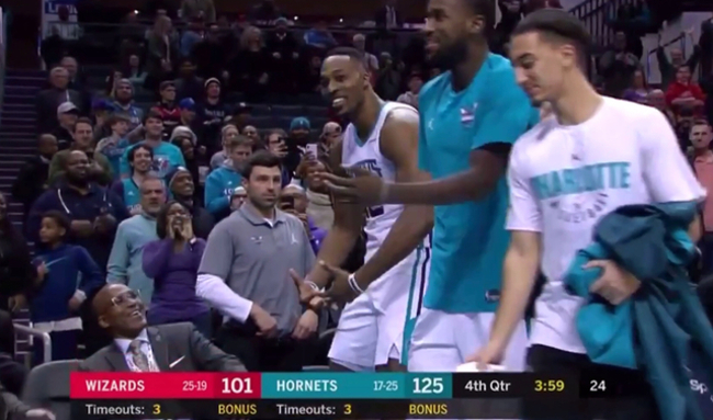 Dwight Howard Taunted The Wizards With The Big Balls Dance