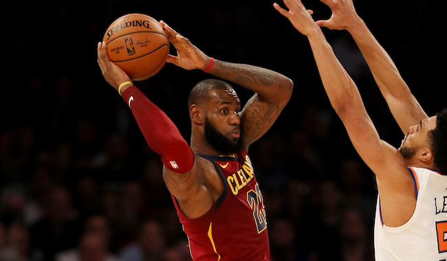 LeBron's Ball Movement Reportedly Isn't Sitting Well With Teammates