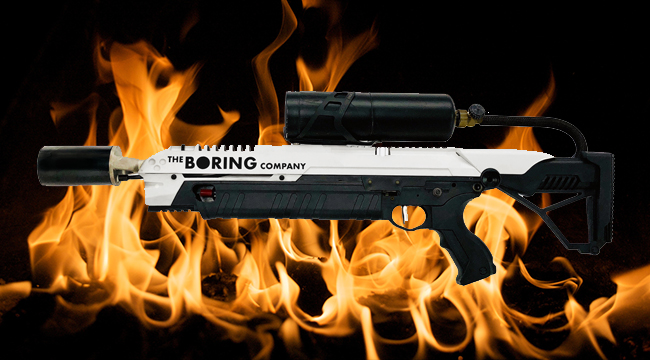 Elon Musk's Limited Edition Flamethrower Is Selling Out At $500 A Pop