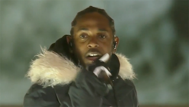 [WATCH] Kendrick Lamar's College Football Halftime Performance