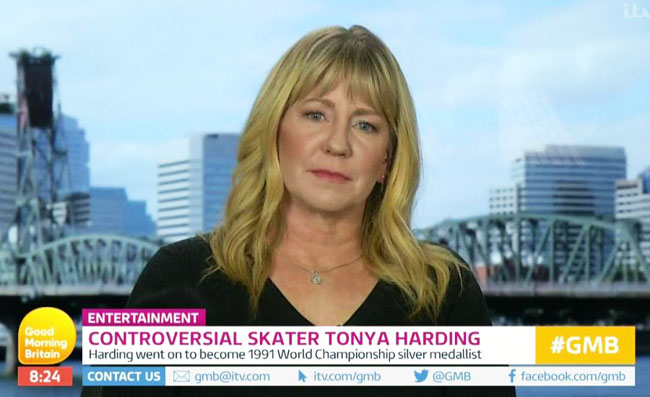 Tonya Harding And Piers Morgan Throw Down On 'Good Morning Britain'