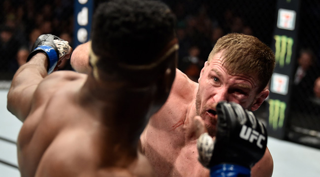 Miocic Takes Out Ngannou At UFC 220 To Make Heavyweight History