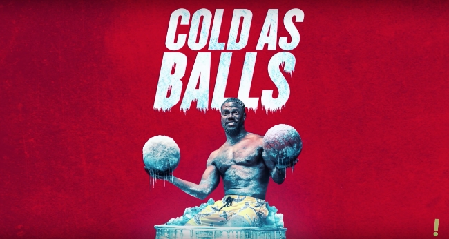 Kevin Hart Takes An Ice Bath With LaVar Ball In 'Cold As Balls'