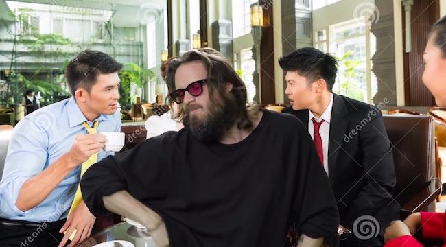 Father John Misty's 'Mr. Tillman' Video Is A Silly Green Screen Clip