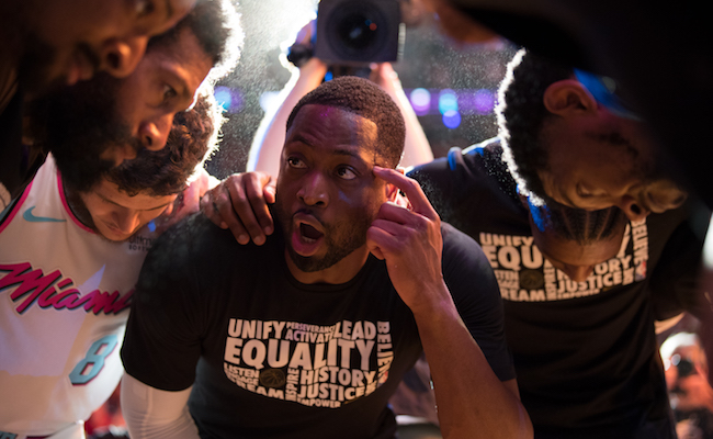 Dwyane Wade Paid Homage To The Shooting Victim Buried In His Jersey