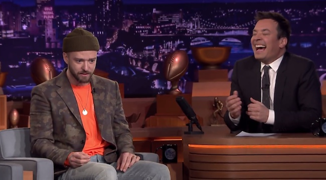 Super Bowl: Justin Timberlake Performs On Jimmy Fallon 'Tonight Show'
