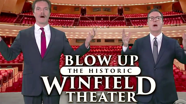 [WATCH] Michael Shannon And Stephen Colbert Do Absurd PSA On Late Show