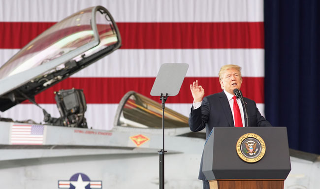 Trump's Tweet About The 'Marine Core' Got Hilarious Reactions