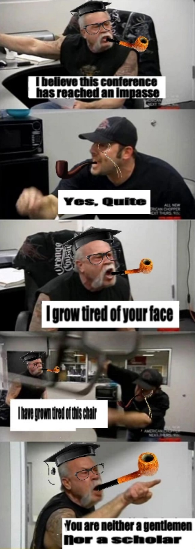 Best Twitter Jokes About The 'American Chopper' Meme