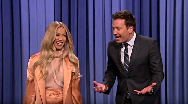 Cardi B And Jimmy Fallon Co-Hosting 'The Tonight Show' Is Pure Comedy