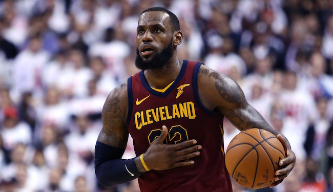 LeBron Finds It 'Kinda Weird' Cavs-Raptors Won't Get Two Days Off