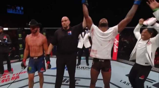 Leon Edwards Knocks 'Cowboy' Cerrone Off The Rankings At UFC Singapore