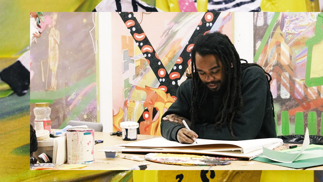 Artist Devin Troy Uses His Work To Struggle With Race and Identity