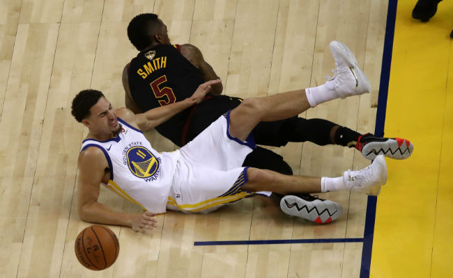 Klay Thompson Plans To Play In Game 2 Despite A High Ankle Sprain