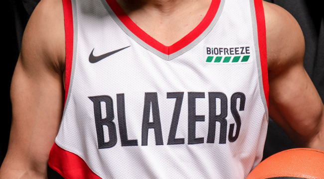 The Blazers Are The Latest NBA Team To Add A Jersey Sponsor Patch