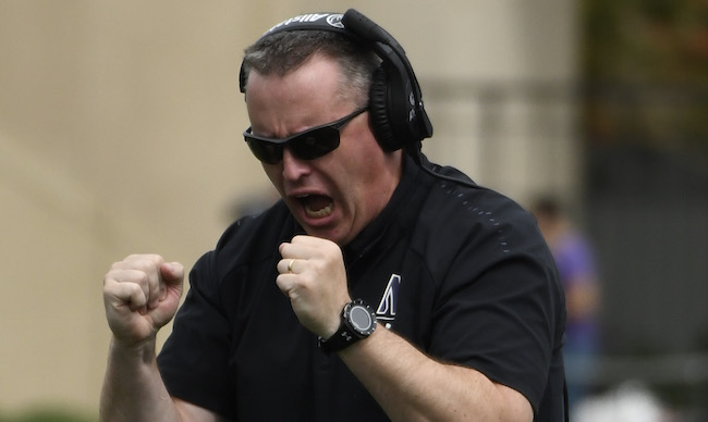 Pat Fitzgerald Went On An Amazing Rant Comparing RPOs To Communism