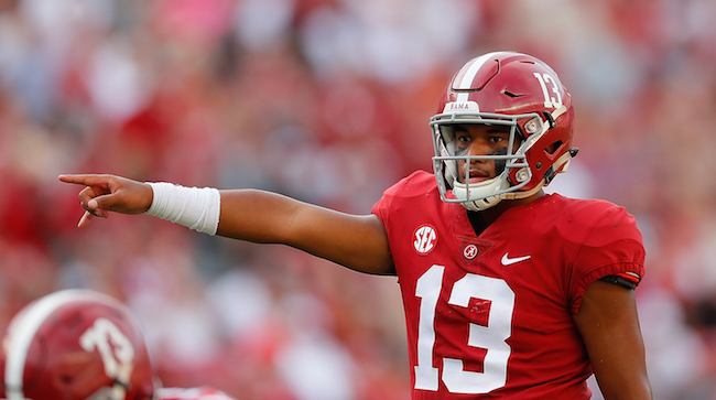 Alabama Scooped Up One Of Its Fumbles And Turned It Into A Touchdown