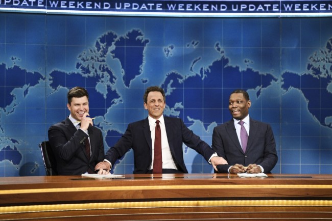 [WATCH] Seth Meyers Returned To 'Weekend Update' With Really!?!