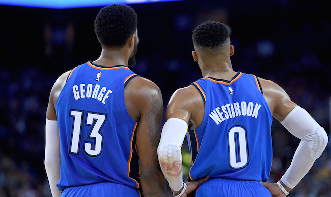 OKC Proposed Sending George, Westbrook To Toronto As A Leverage Play