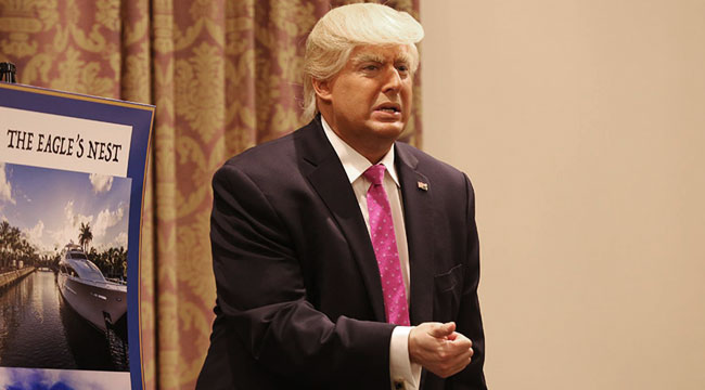 On Set With 'The President Show' To Go Inside The Comedy Resistance