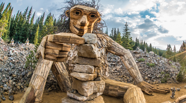 A Troll On A Breckenridge Hiking Trail Is Something You Need To See
